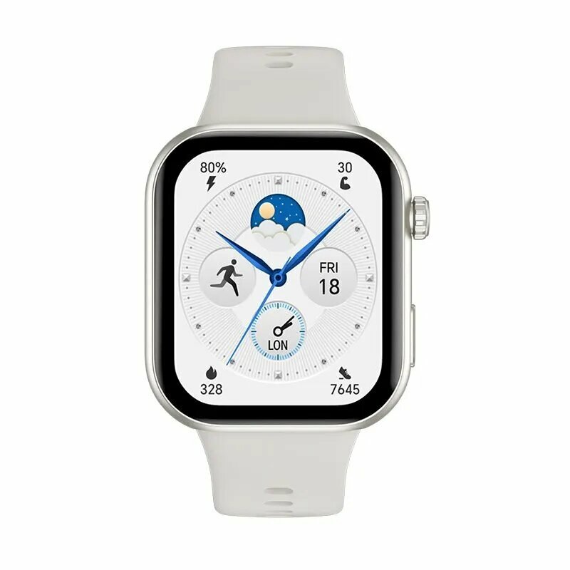 Смарт-часы Honor CHOICE Watch 2i , 1.85", AMOLED, мониторинг, Bluetooth, IP68, белые
