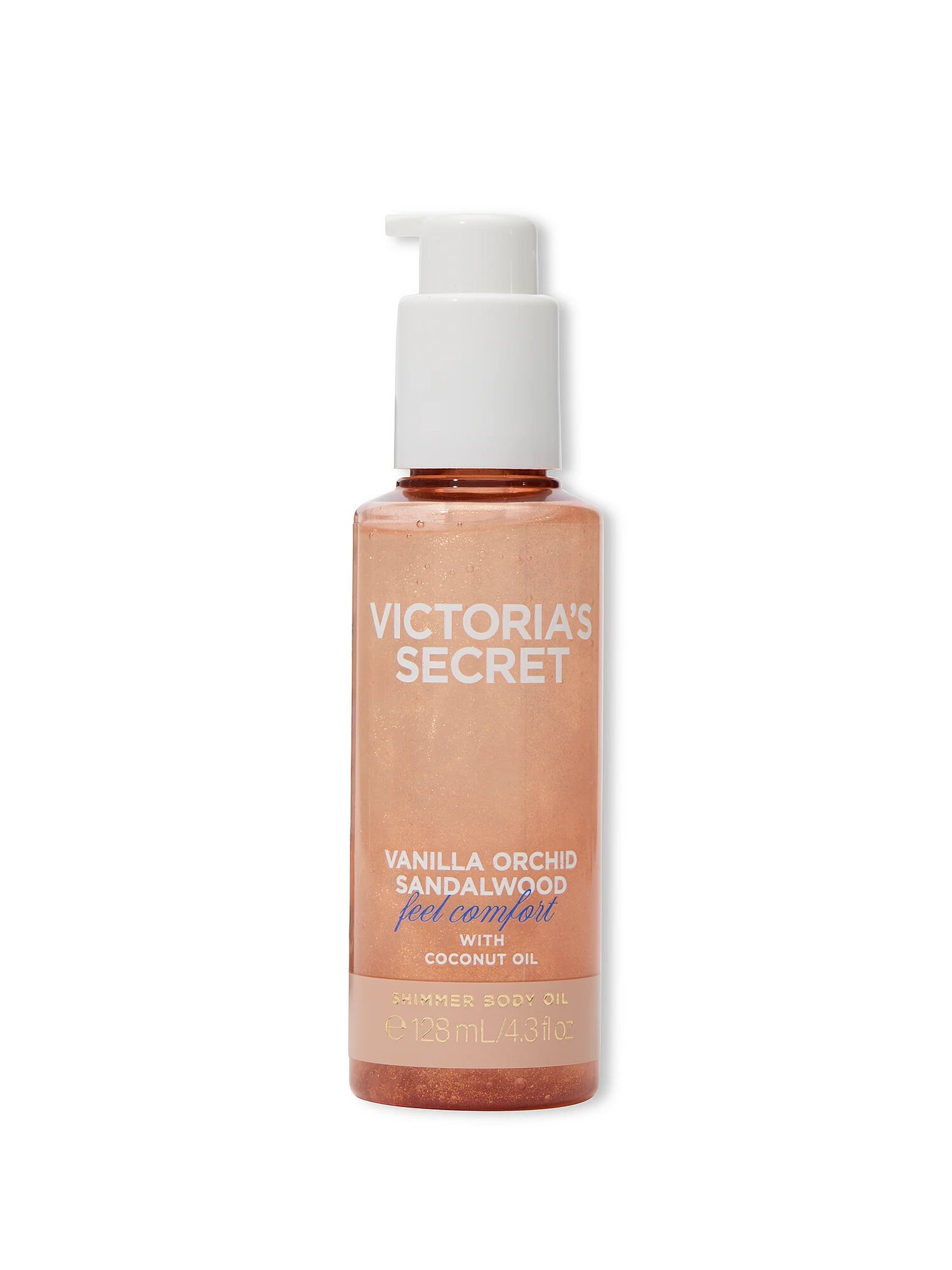 Victoria's Secret масло шиммер для тела с Highlighting Body Oil , Vanilla Orchid Sandalwood Shimmer