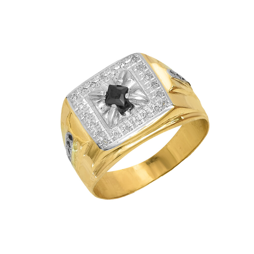 печатка из золота, с бриллиантами