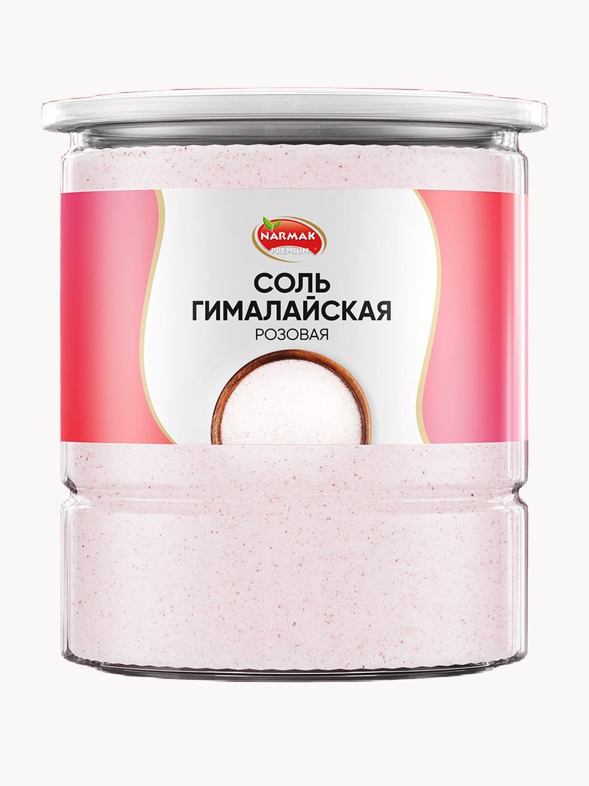 Соль розовая гималайская пищевая мелкого помола 1000 г Narmak