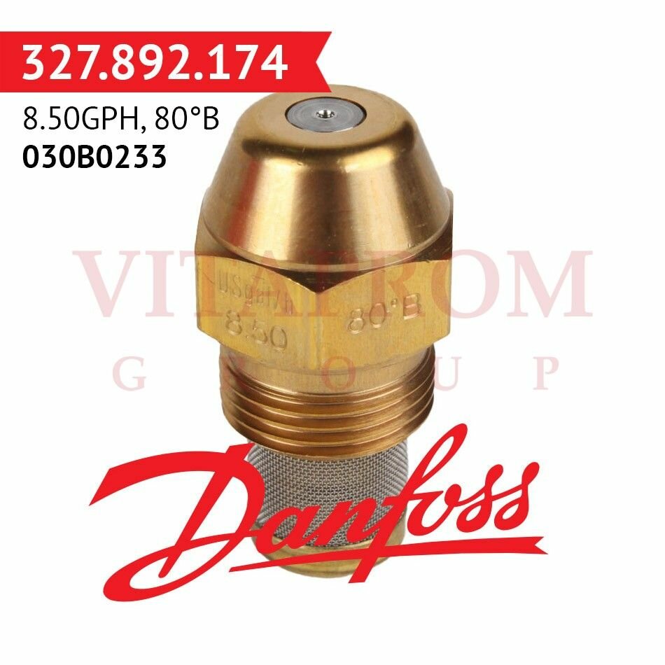 Форсунка Danfoss 8.50GPH, 80B, 030B0233 — фото 1