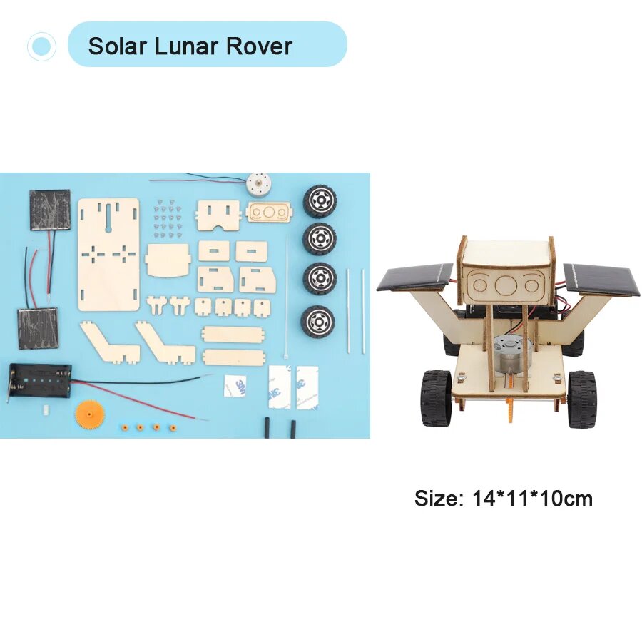 Солнечный луноход: набор для сборки Lunar Rover