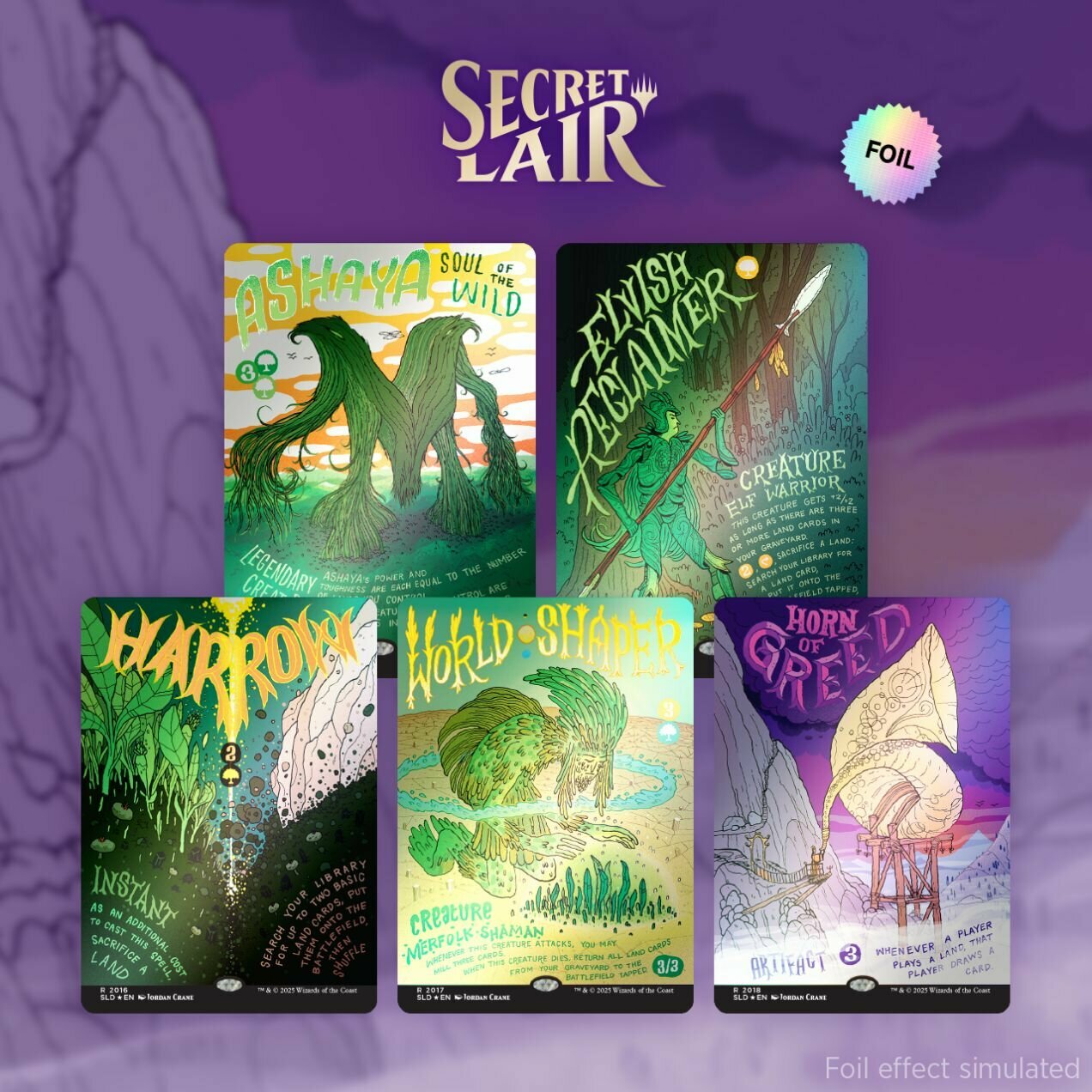 Magic the Gathering: SECRET LAIR SpongeBob -Garden Buds-Foil (Английский)