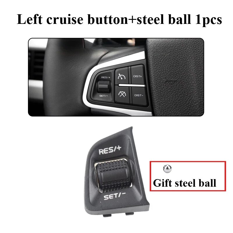 Для 16-21 Geely Boyue Atlas многофункциональная кнопка переключения на руле, кнопка громкости, круиз-контроль в сборе 1 шт. Cruise button 1pcs