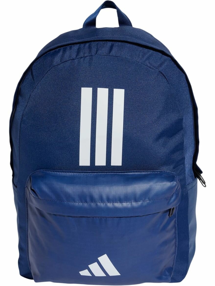 Рюкзак Adidas Classic Back-to-School 3-Stripes Backpack синий Повседневный 44х31х15 IS7041