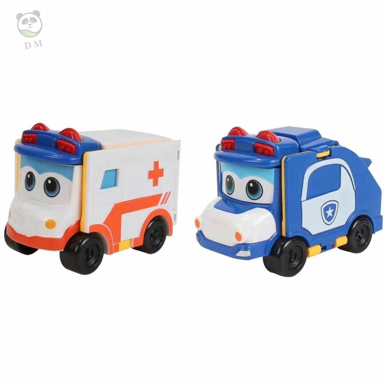 Машинка Мокас ру Push n Go инерционная Разнообразие автобусов, легковых автомобилей