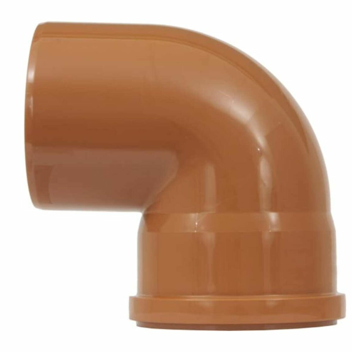 Отвод канализационный Lammin наружный, 160 мм, 87,5 градусов, полипропилен