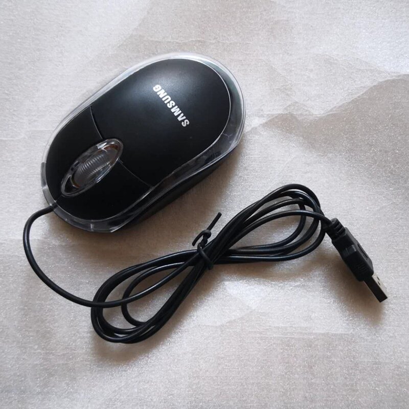 Оптическая мышь с рисунком Little Q, проводная USB-мышь для ноутбука, настольного компьютера, нейтральная мини-мышь для