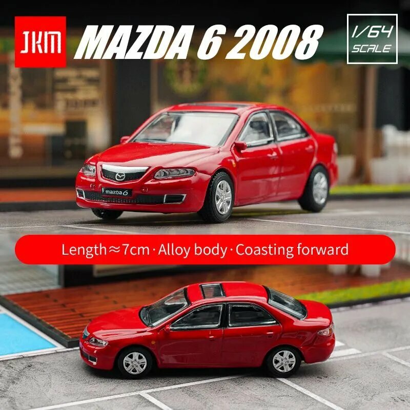 Коллекционные Модель автомобиля Мазда 6 металлическая модель 1:64 Mazda 6