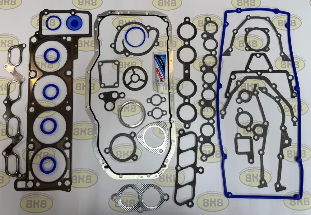 Комплект прокладок двигателя ЗМЗ 409 евро 4 2.5/16 кл змз 40905