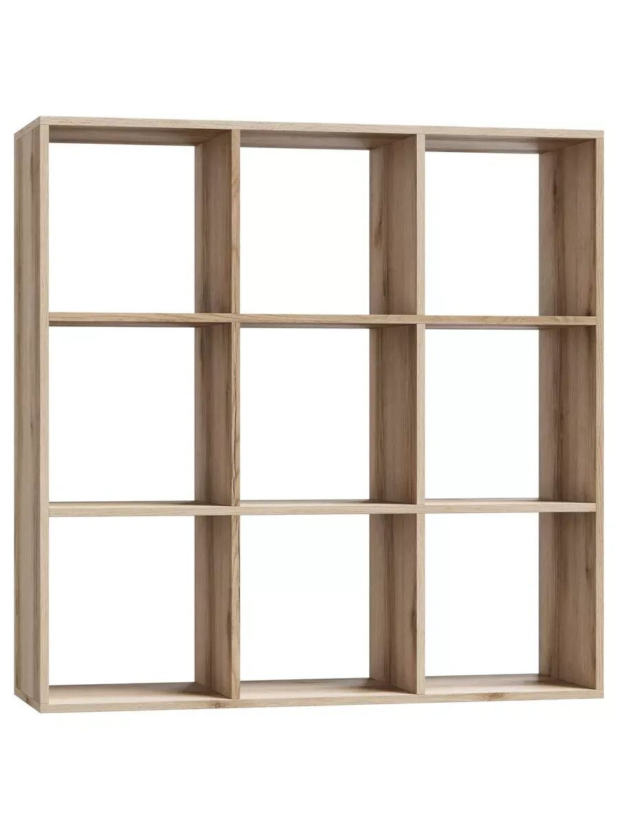 Стеллаж KVADRO NOVO деревянный напольный для игрушек книг, от производителя