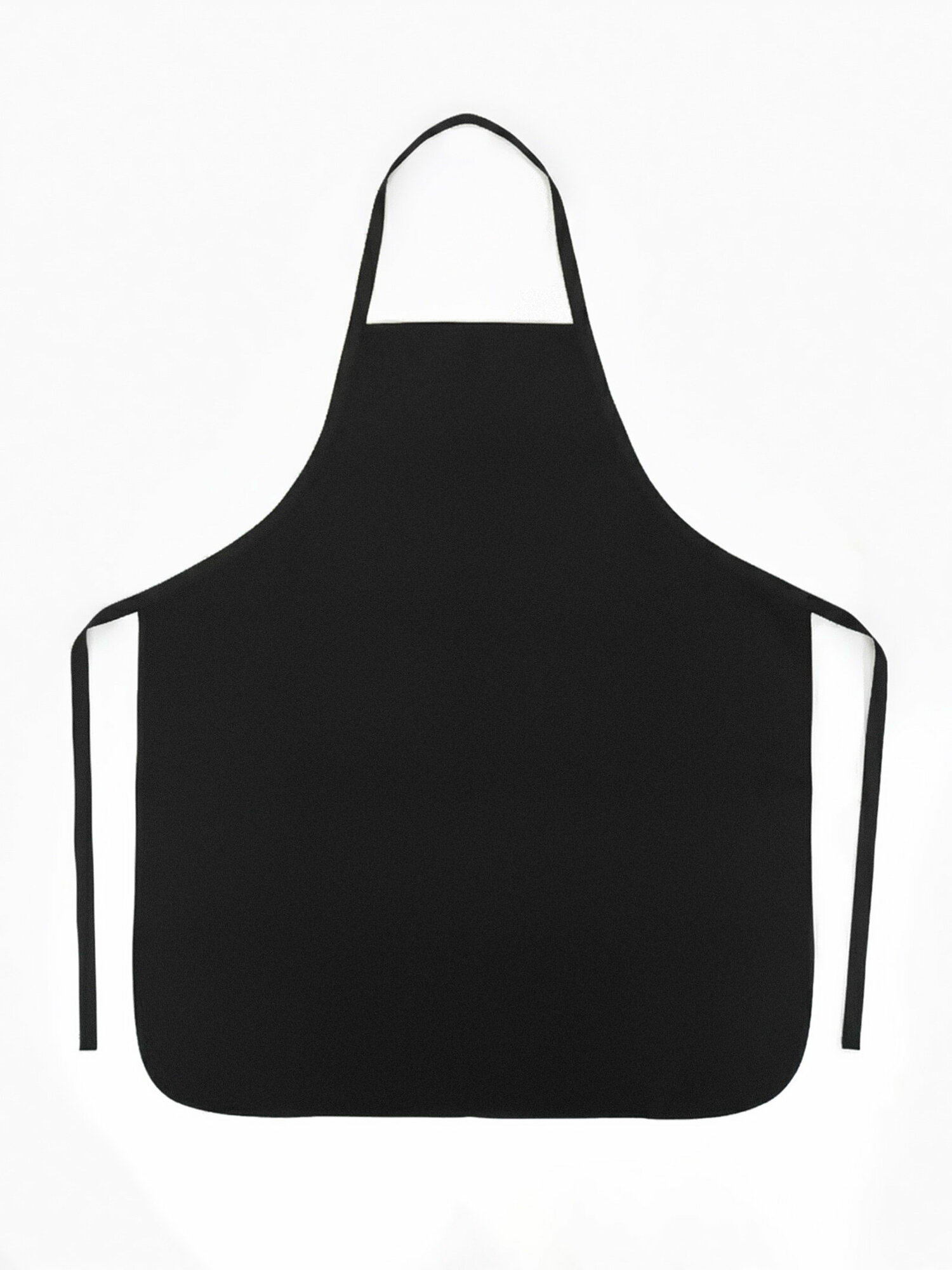 Фартук парикмахерский, односторонний, 3 кармана, ПВХ, чёрный