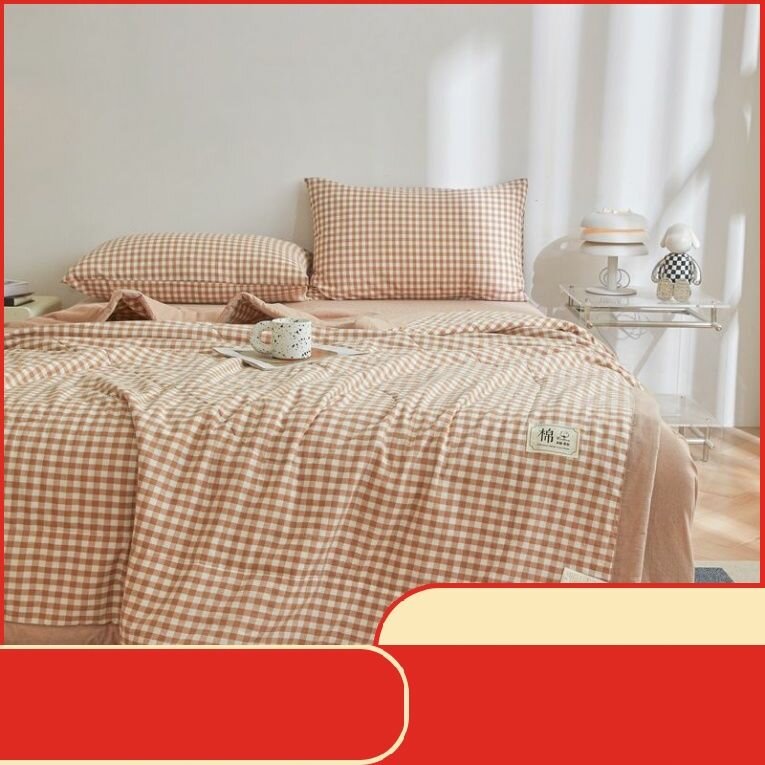 Постельные принадлежности Летнее Хлопковое наполнение для четырех сезонов Мягкое одеяло Хлопок летний 150 х 200 см