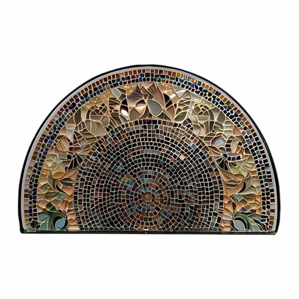 40x60 см, Ретро полукруг, Противоскользящий грязеотталкивающий и износостойкий