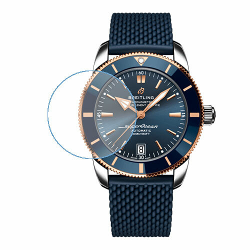 Скрин Мобайл защитный экран для часов Breitling UB2010161C1S1 из нано стекло 9H