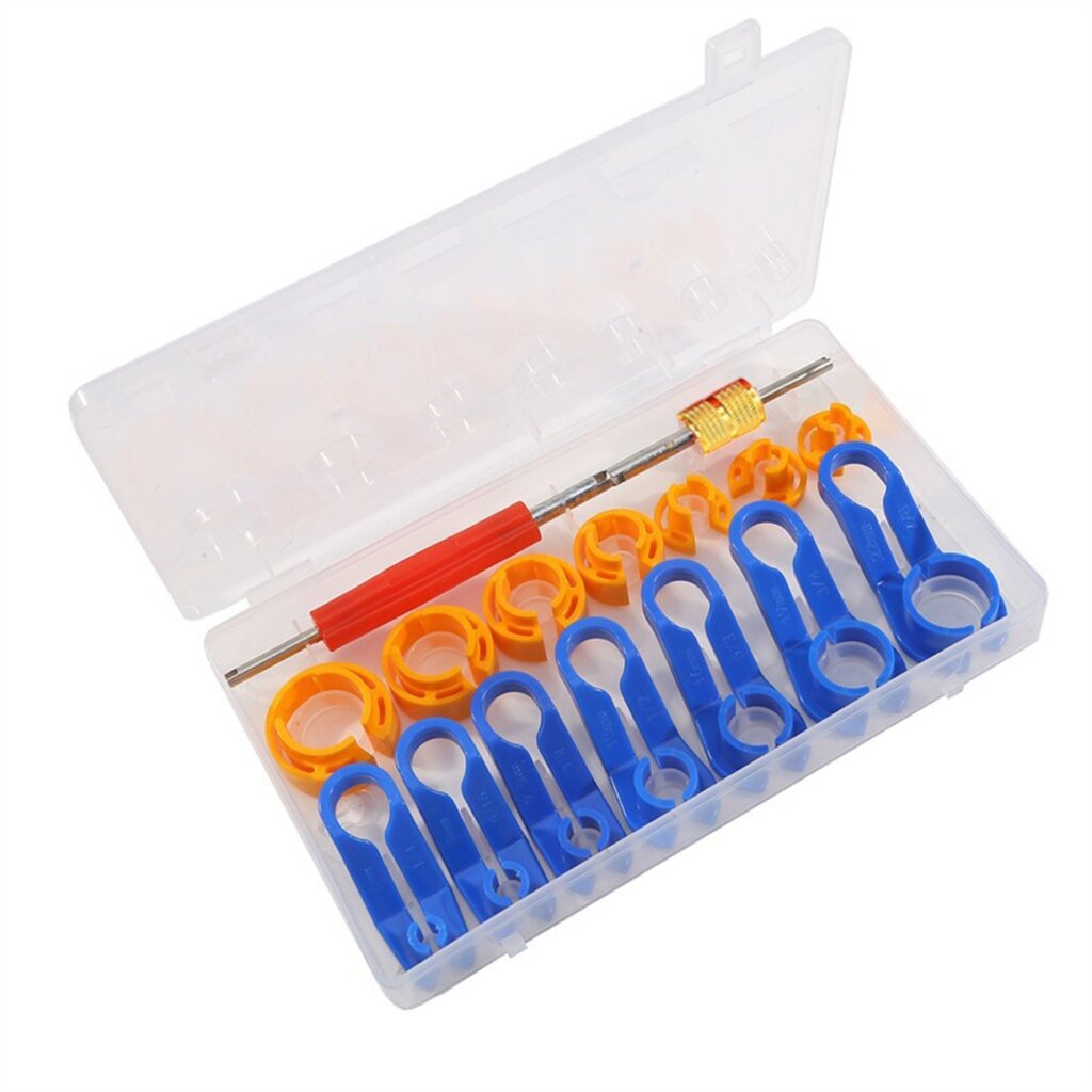 Набор из 16 частей, воздуховод автомобильного кондиционера, инструмент для разборки труб, инструмент для разборки, комплект для ремонта кондиционера