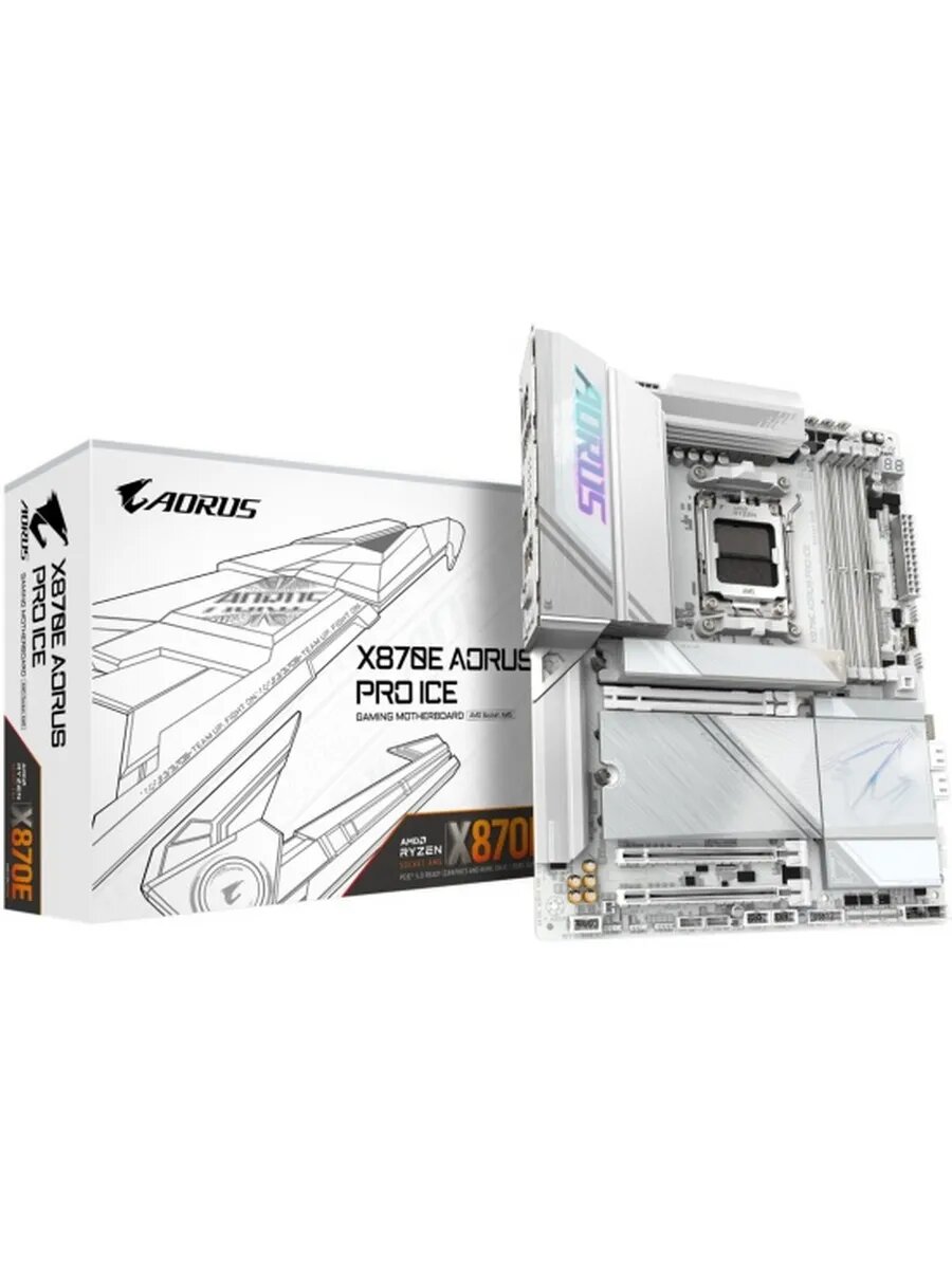 Материнская плата X870E AORUS PRO ICE (AM5, ATX)