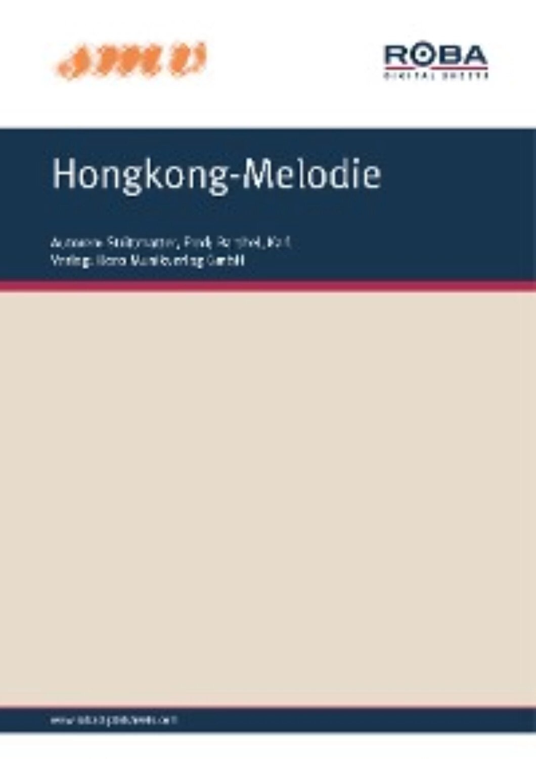 Hongkong-Melodie [Цифровая книга]