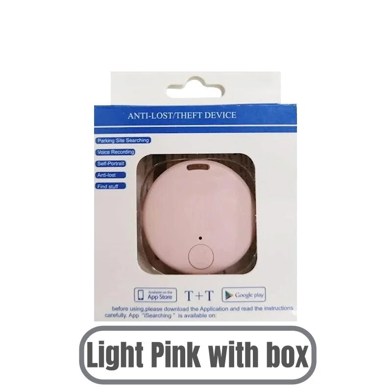 Bluetooth трекер Light Pink с коробкой