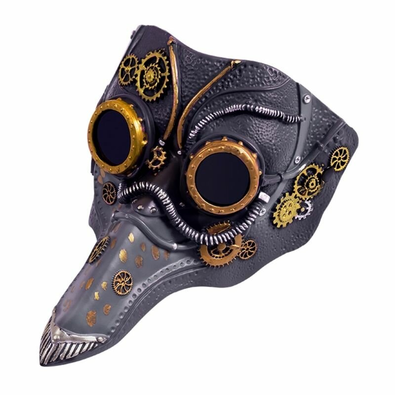 Маска Чумного Доктора, Серый