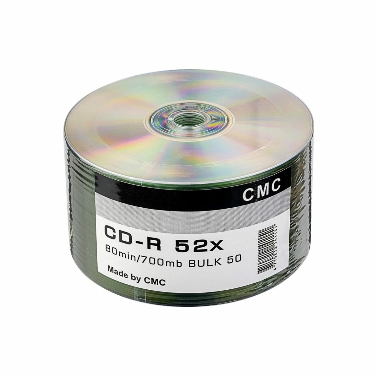 Оптический диск CD-R CMC 700Mb, 52x Bulk, 50шт. (CMCCDRB50)