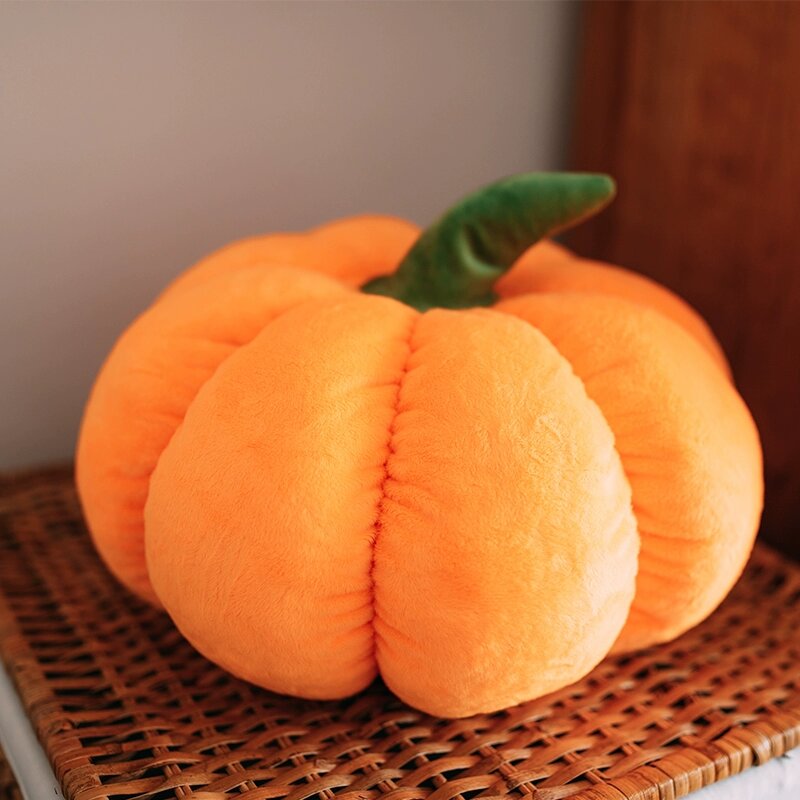 Интернет-хит: милая плюшевая подушка-тыква для дивана в гостиной, украшение на Хэллоуин, подарок для девочек. Кава