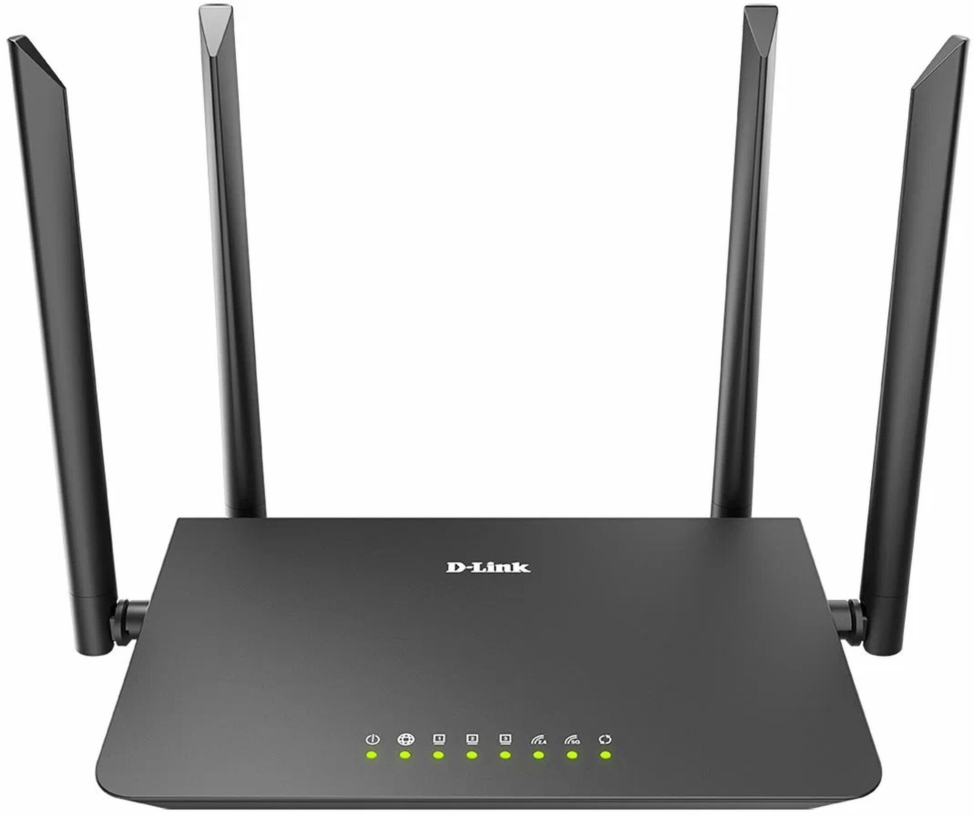 Маршрутизатор D-Link DIR-820, двухдиапазонный, 4 антенны, черный