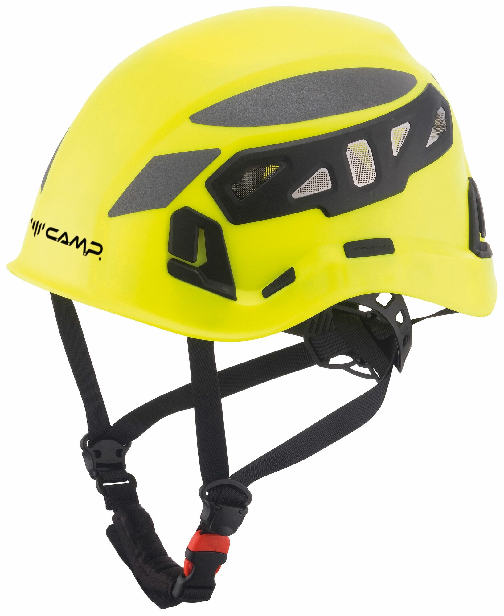 Каска CAMP ARIES AIR PRO (FLUO YELLOW/REFLECTIVE GREY)
