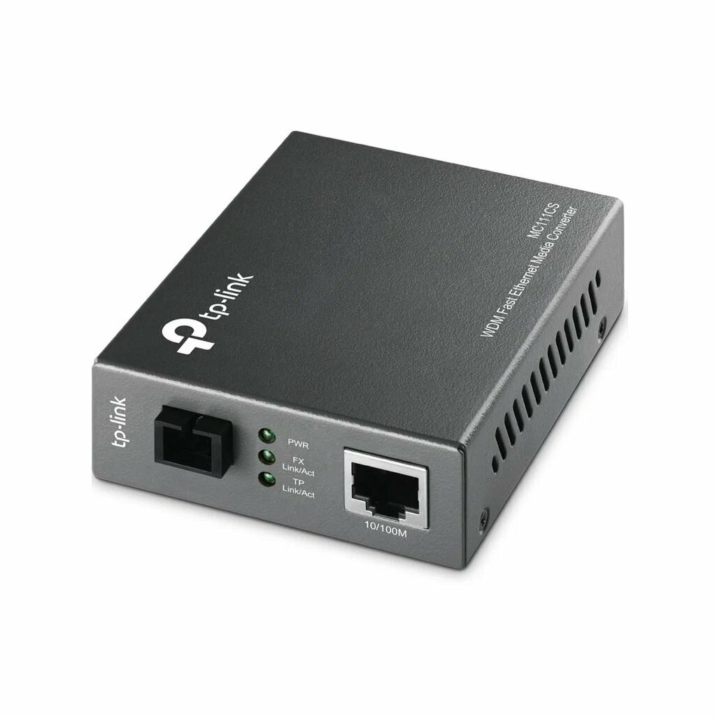 Медиаконвертер TP-LINK MC111CS WDM Fast Ethernet 10/100 Мбит/с