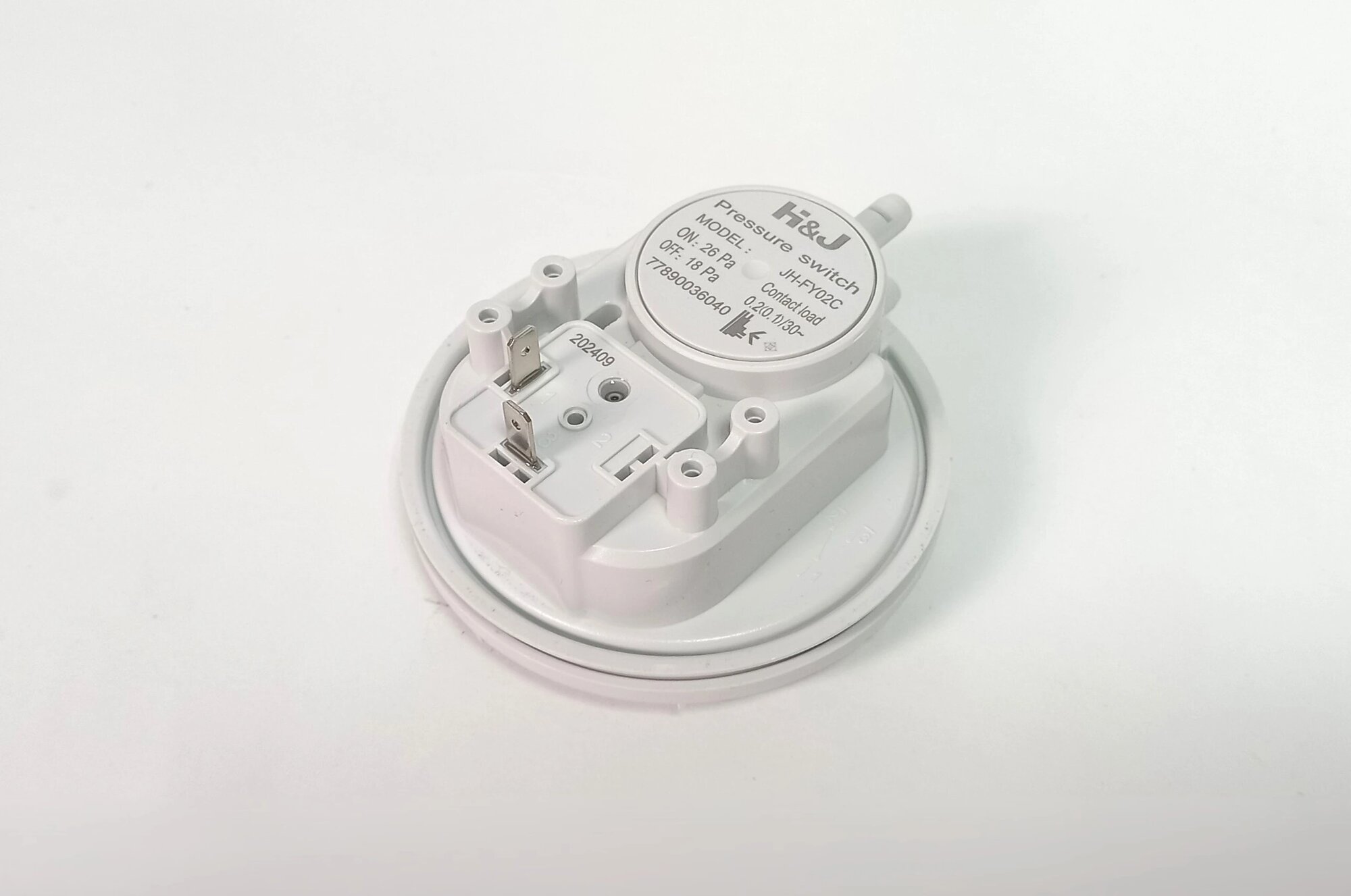 Датчик давления воздуха газового котла H&J (прессостат 26 ~ 18 Pa )
