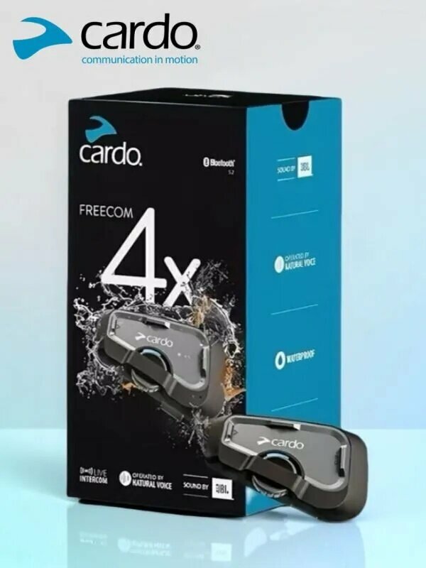 Мотоциклетная гарнитура Cardo FREECOM 4X SINGLE