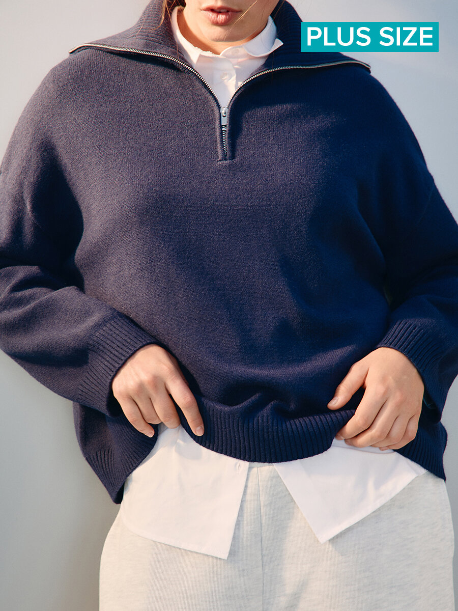 Джемпер Plus Size