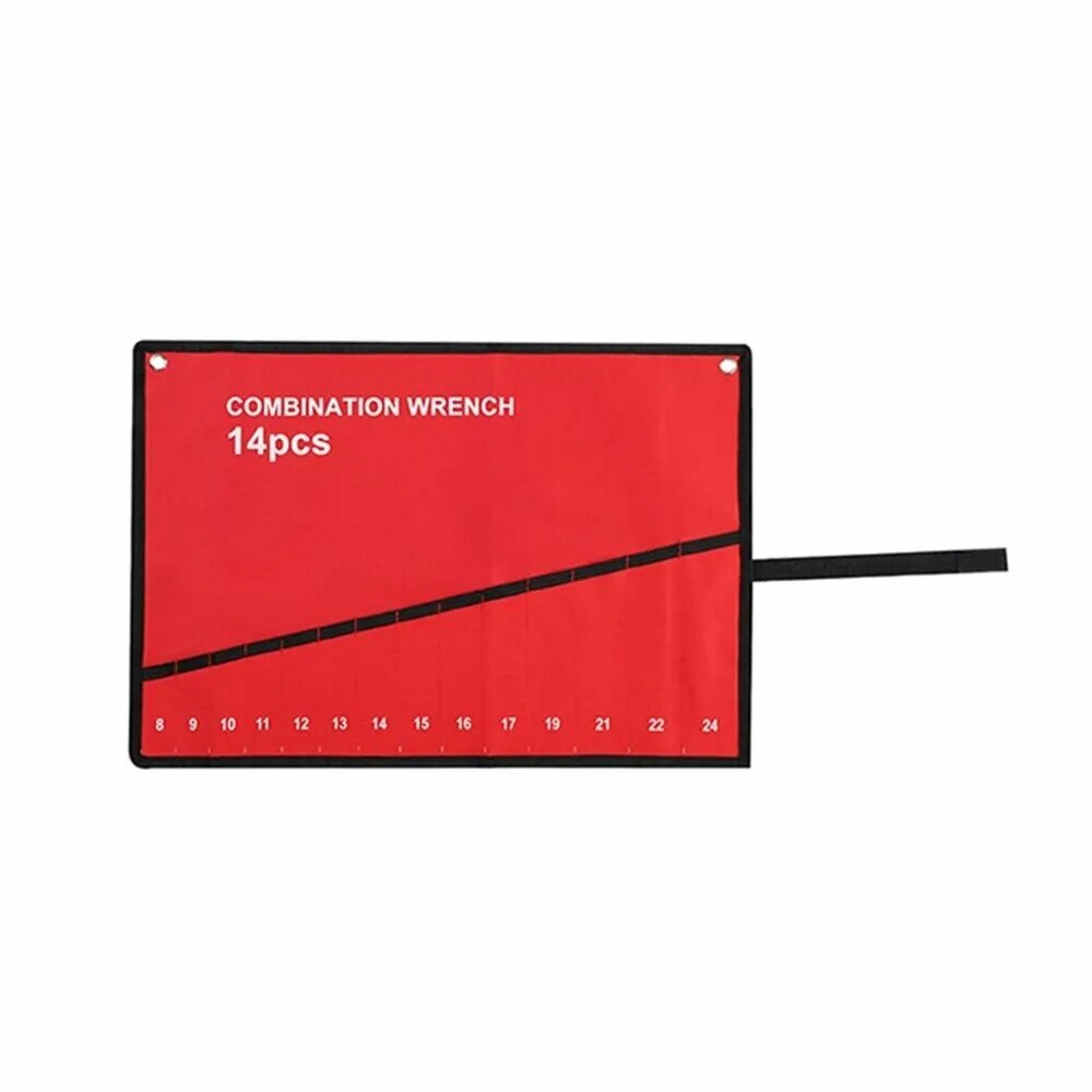 Сверхпрочная Оксфордская сумка-органайзер для инструментов в рулоне, прочные сумки для гаечных ключей с несколькими карманами-держателями