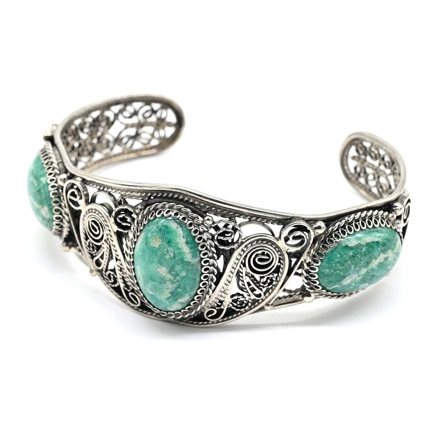 Браслет, амазонит