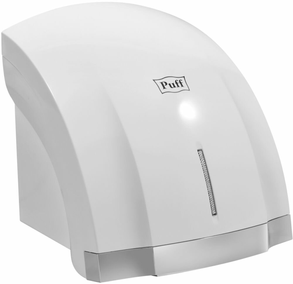 Сушилка для рук Puff 8819, белая, настенная, бесконтактная, защита от перегрева