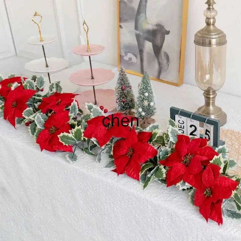 Мишура 170 см красный 1 шт.