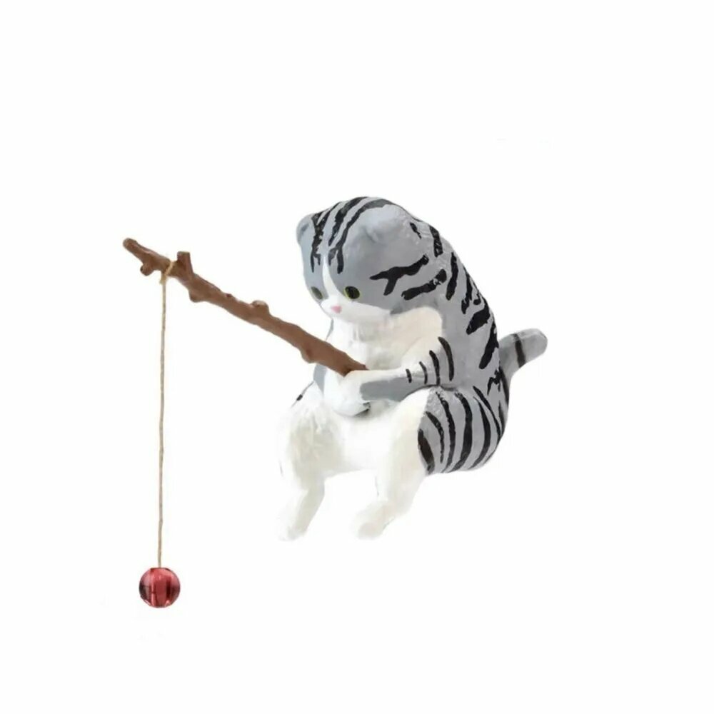 Украшение аквариума: Кошка на рыбалке подвесной декор для дома, аквариума и ландшафта