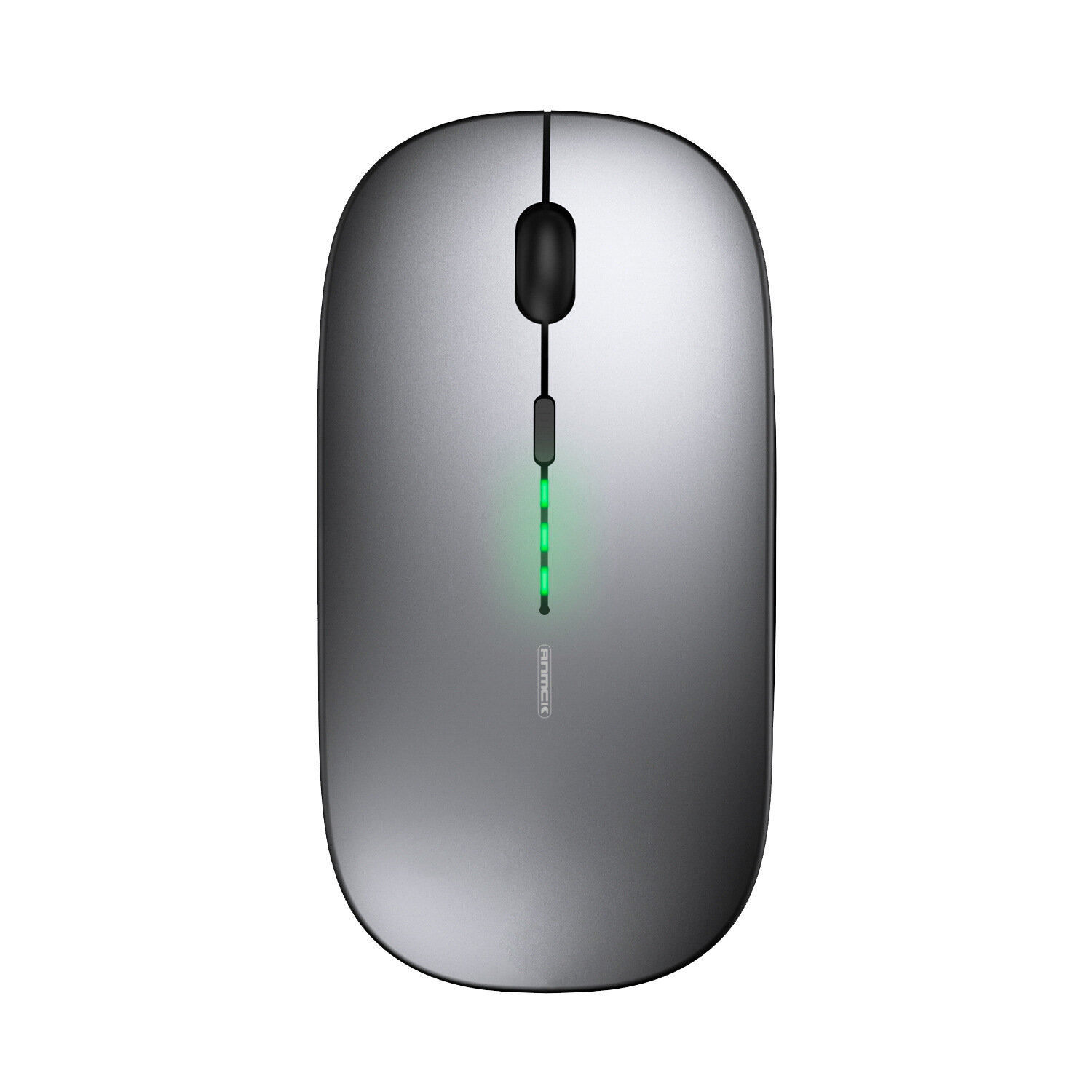 Беспроводная двухрежимная Bluetooth-мышь Moken, подходящая для планшета Apple Huawei, бесшумный электронный дисплей,