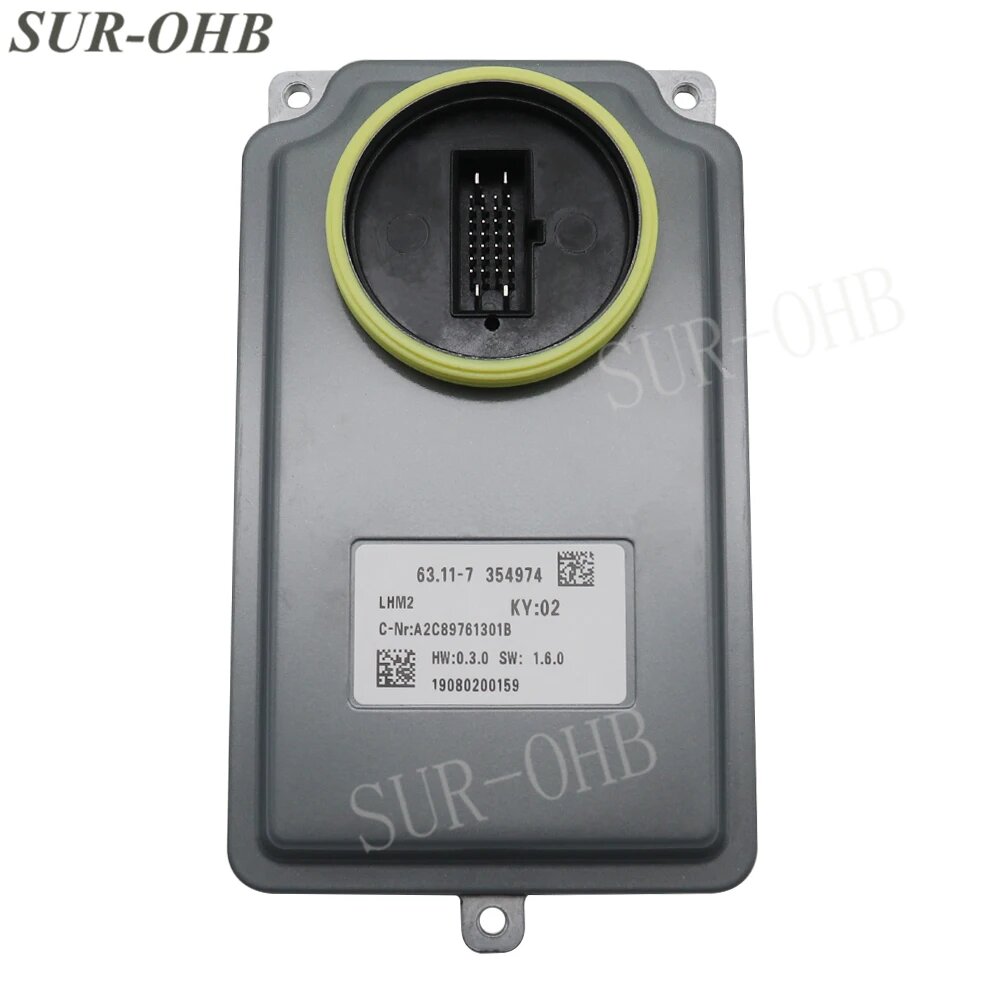 63117354974 Блок управления модулем балласта светодиодных фар для BMW F10 F07 F01 X5/X6 X5 X6