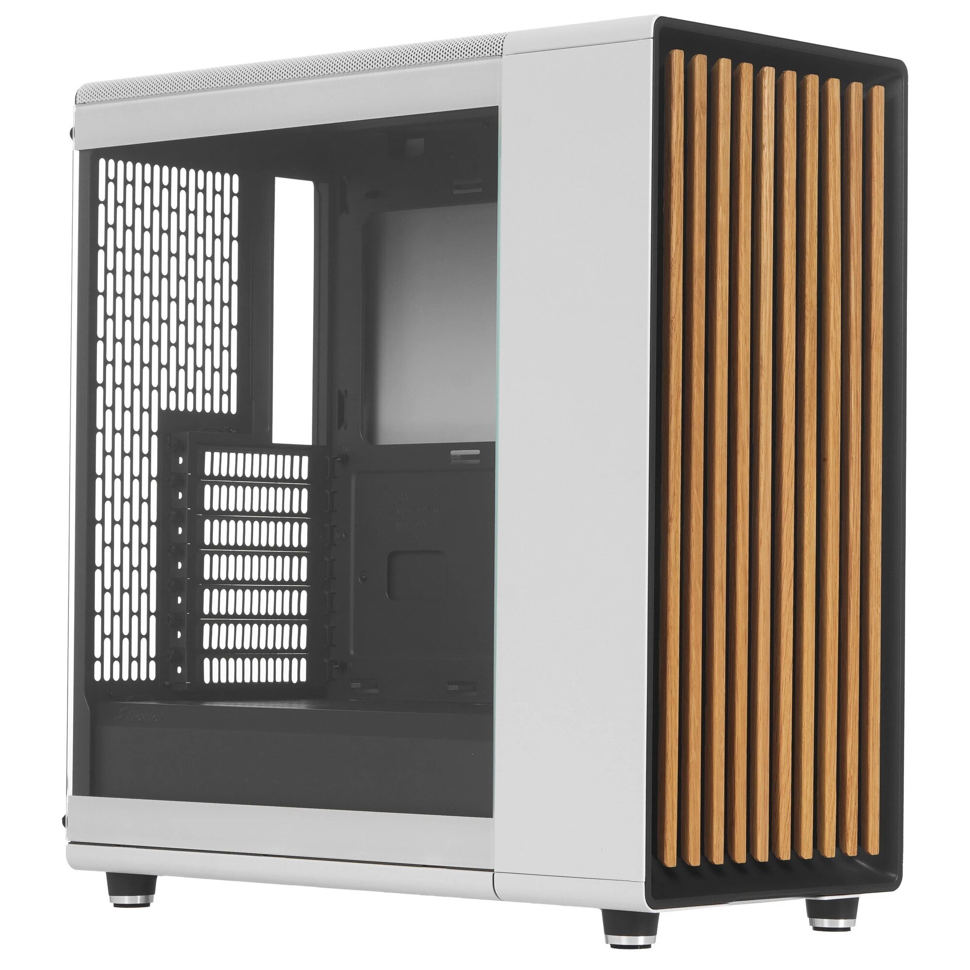 Корпус ATX Fractal Design North TG Clear Tint white (FD-C-NOR1C-04)