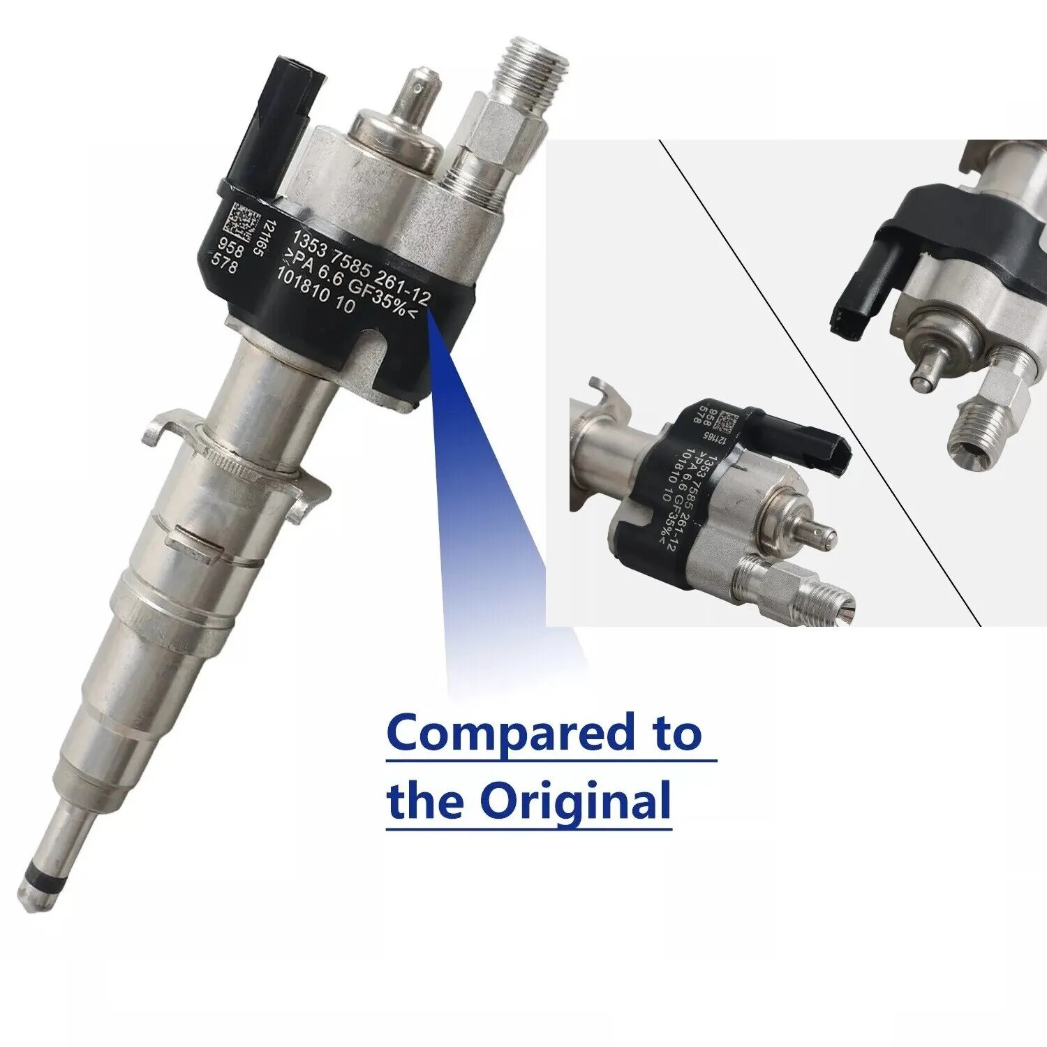 OEM Индекс 12 13537585261-12 Топливная Форсунка Для BMW N54 N63 335 535 550 750 X5 X6