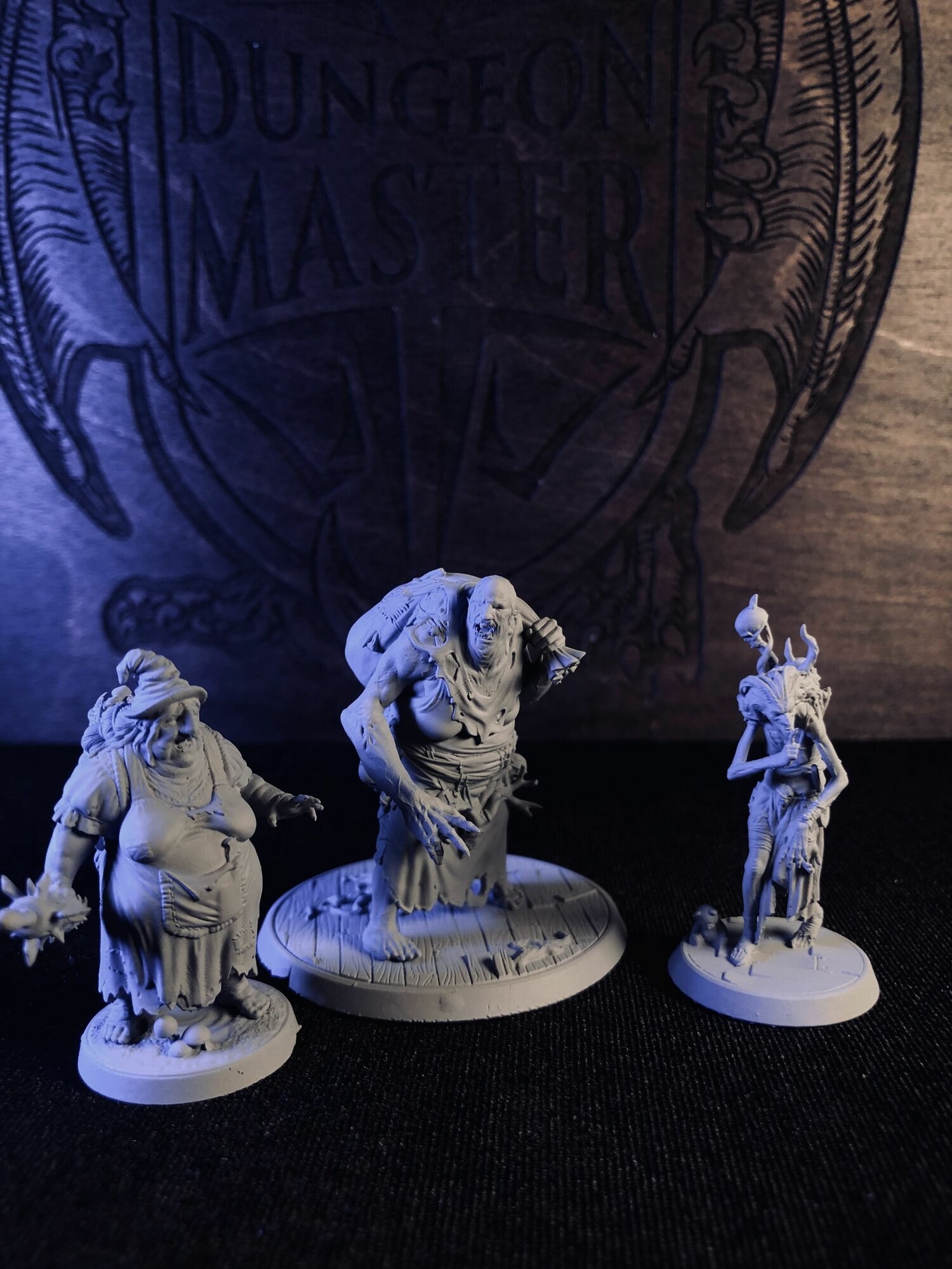 Ковен ведьм, карги - Миниатюра для настольных игр DnD, ДнД, Dungeons & Dragons, Pathfinder.