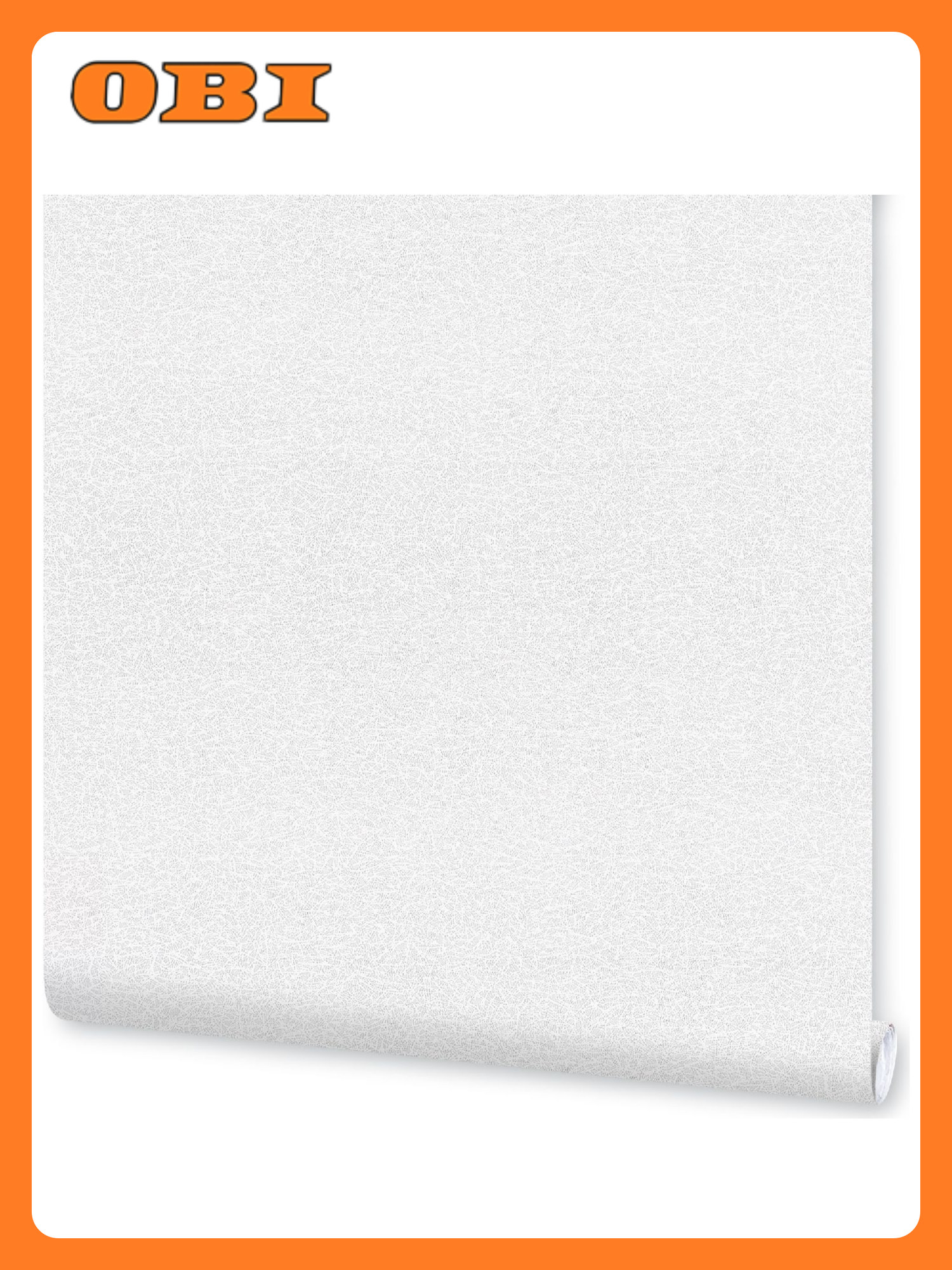 Обои флизелиновые Vilia wallpaper Деним под покраску 1,06х25 м, белый