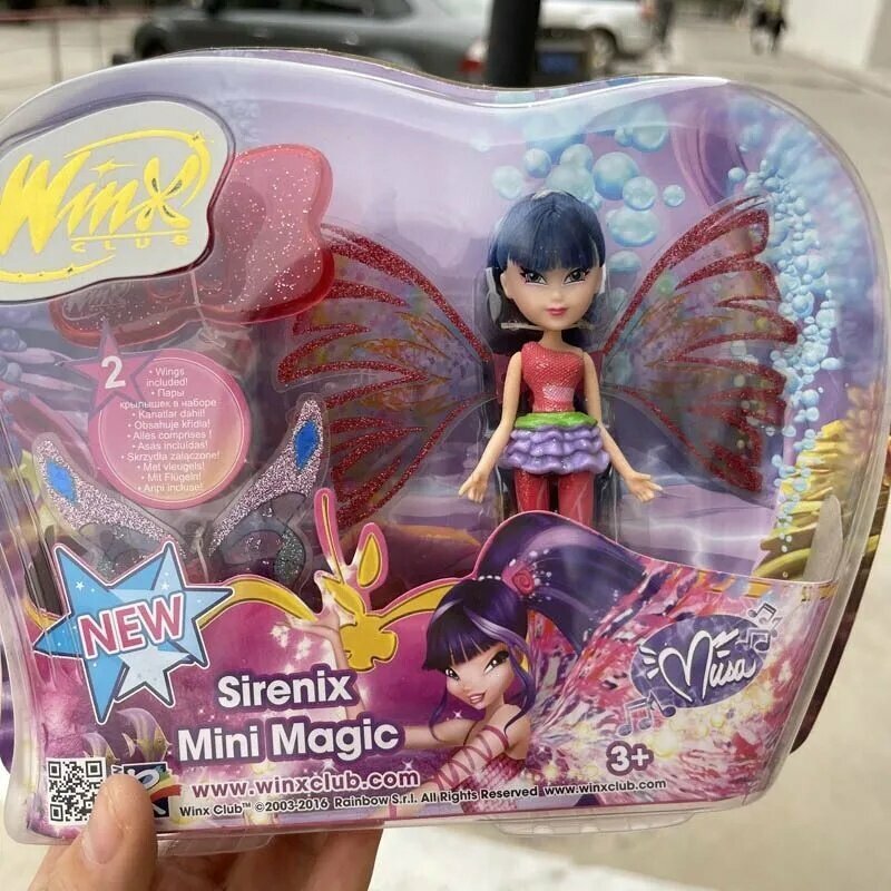 Winx Club Волшебная кукла Pretty Woman, мини-эльф с крыльями, 14 см