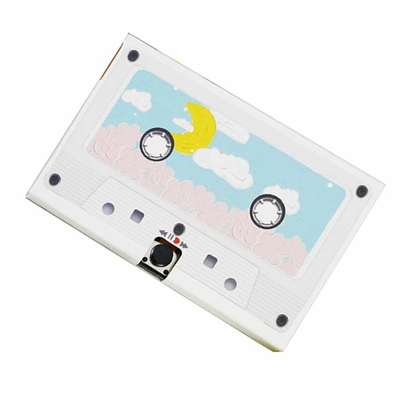 Говорящая подарочная открытка-исповедь с магнитофоном-5 дюймов картина маслом на ветру