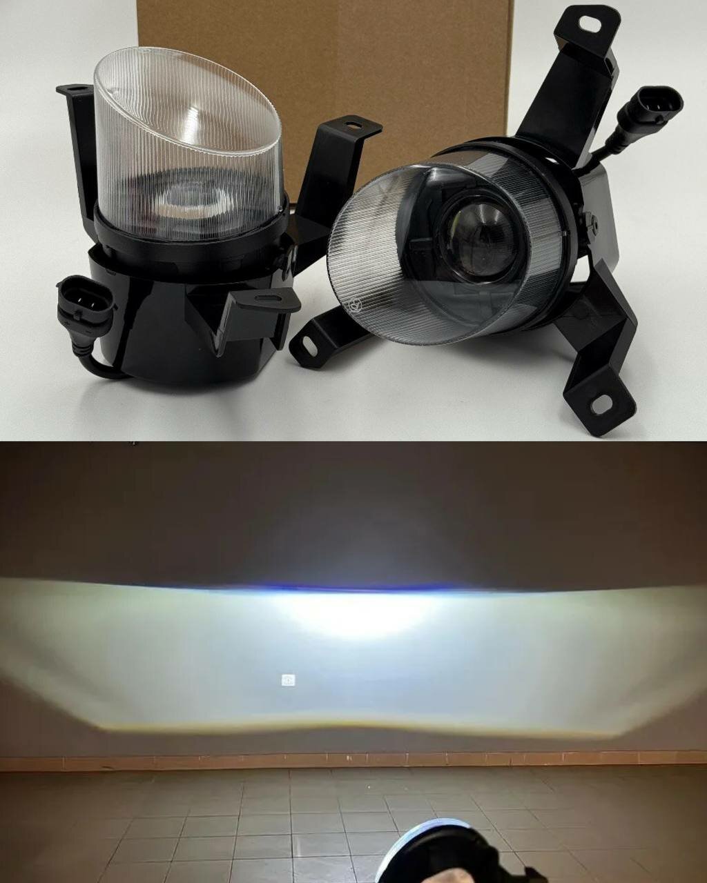 Led ПТФ фары для Chevrolet Aveo T250 / Светодиодные Противотуманки на Шевроле Авео Т250