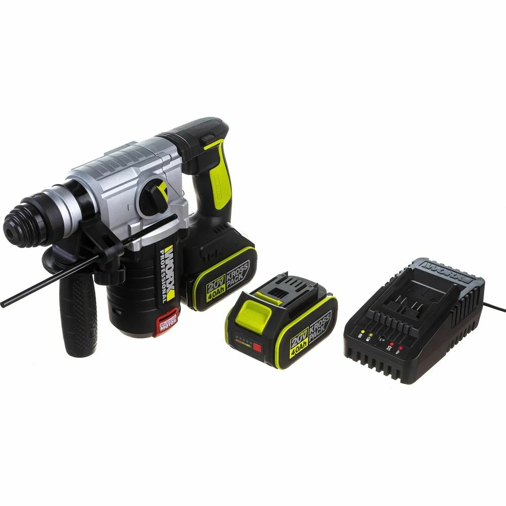 Аккумуляторный перфоратор WORX Professional WU388