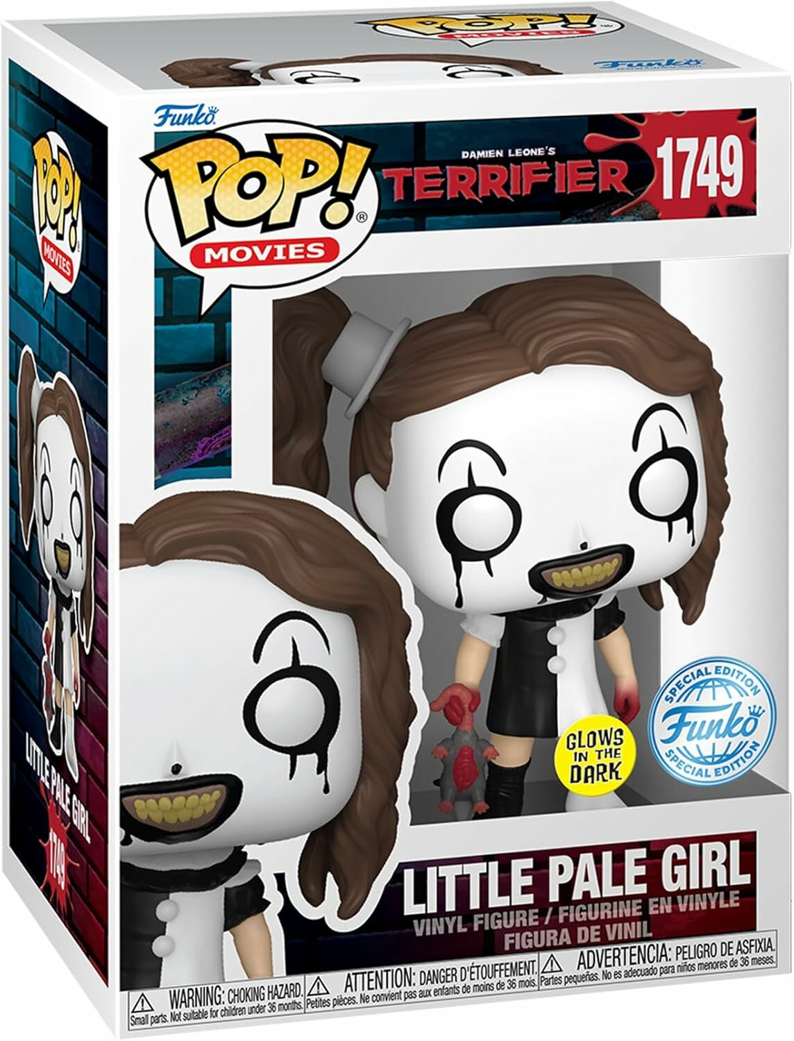 Фигурки Funko Pop MOVIES - Коллекционная фигурка Terrifier Little Pale Girl - Фанко 1749