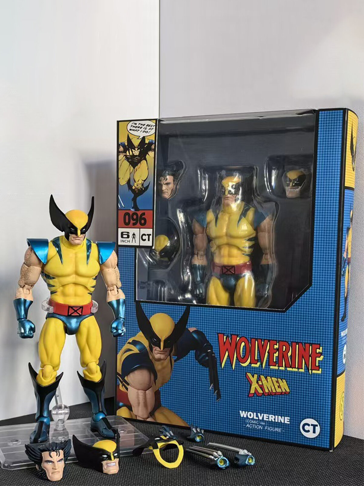 Фигурка героя Marvel Legend серии Action Figure Росомаха-16 см; Фигурка героя Marvel