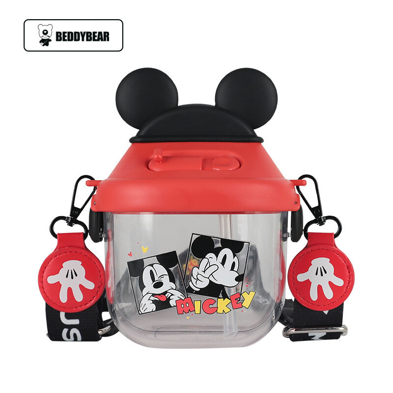 Чашка с медвежьей школой чашка Tritan летнее лето для мужчин и женщин детский сад герметичная вода чашка соломка